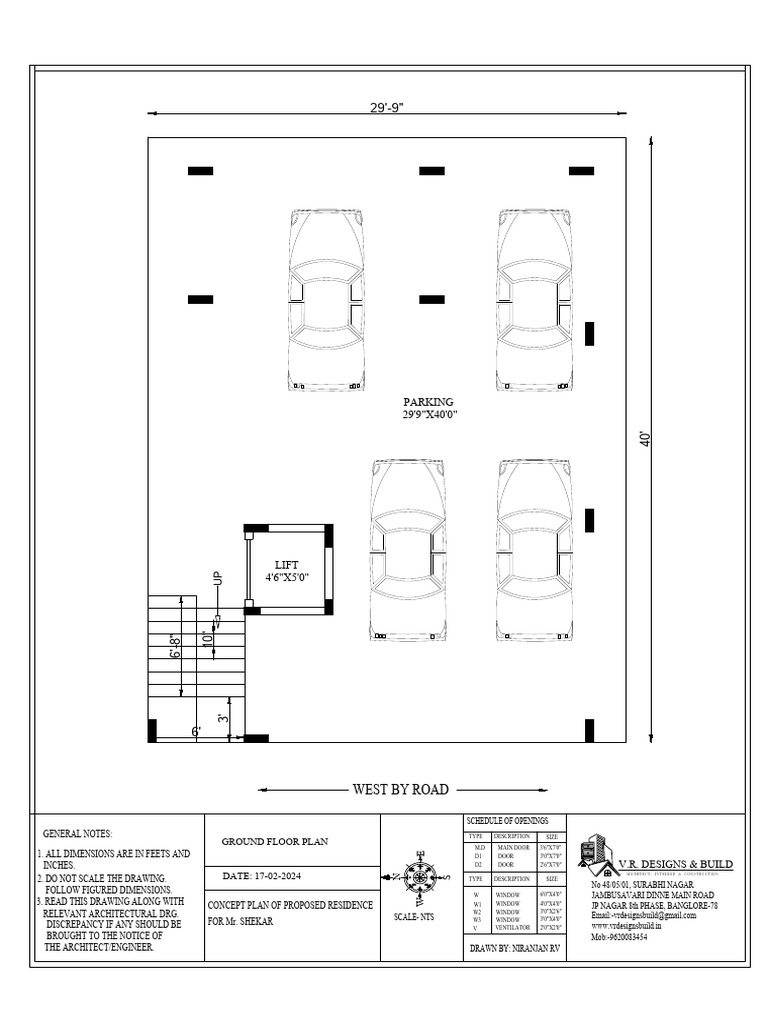 30x40w Shekar Plan (1) - Model - PDF GF | PDF