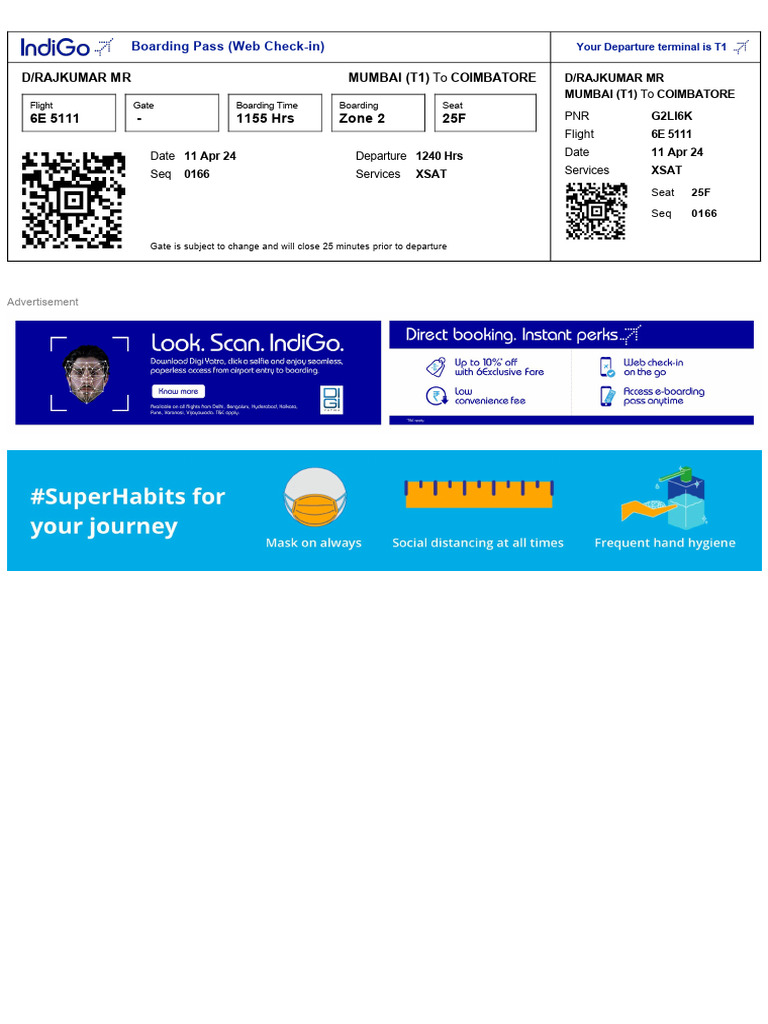 BoardingPass Journey17315272067281094 G2LI6K | PDF