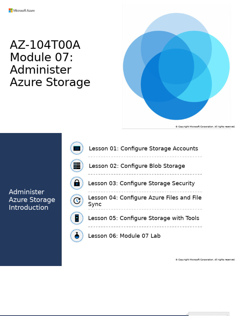 Az 104t00a Enu Powerpoint 07 | PDF | Computer File | Backup