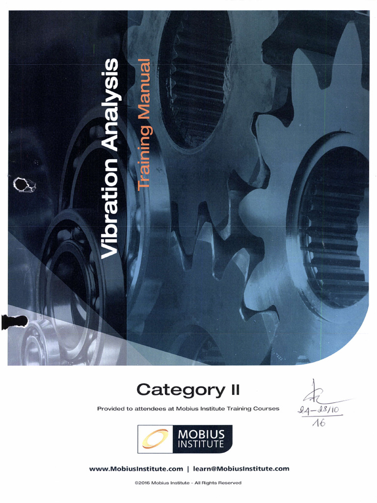Vibration Analysis Cat II - MOBIUS | PDF