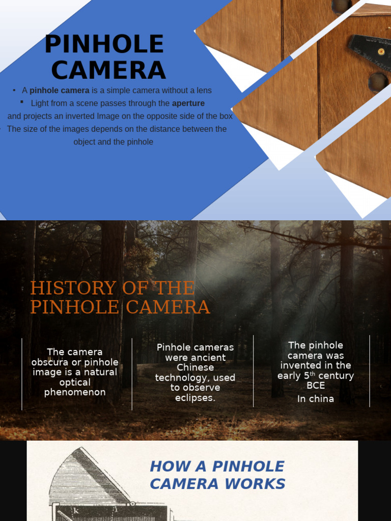 Pinhole Camera | PDF