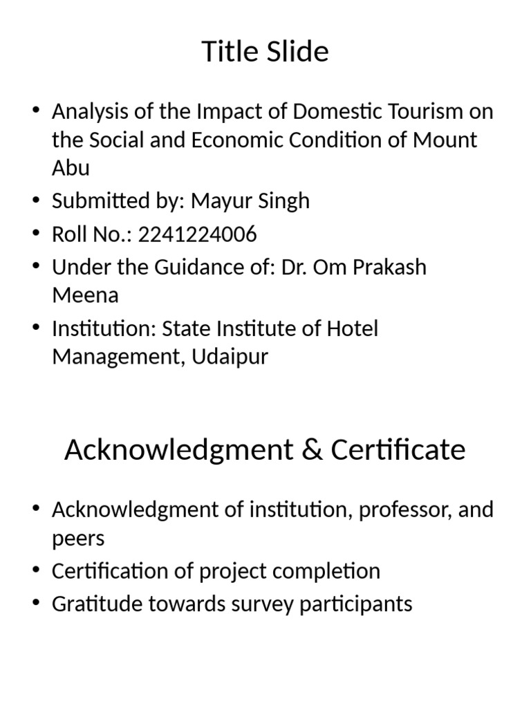Tourism_Impact_Presentation_Full | PDF | Cost Of Living | Tourism Tourism_Impact_Presentation_Full | PDF | Cost Of Living | Tourism