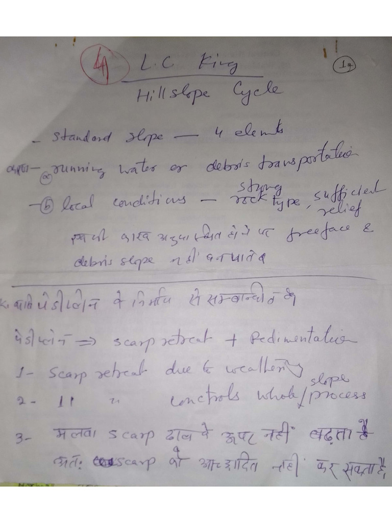 Hill Slope Cycle by LC King | PDF