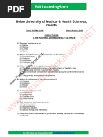 Fast Entry Test Past Papers 1 Paklearningspot | PDF