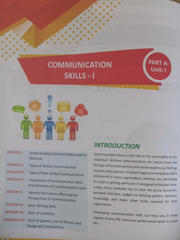 Communication Skills - I | PDF | Body Language | Communication