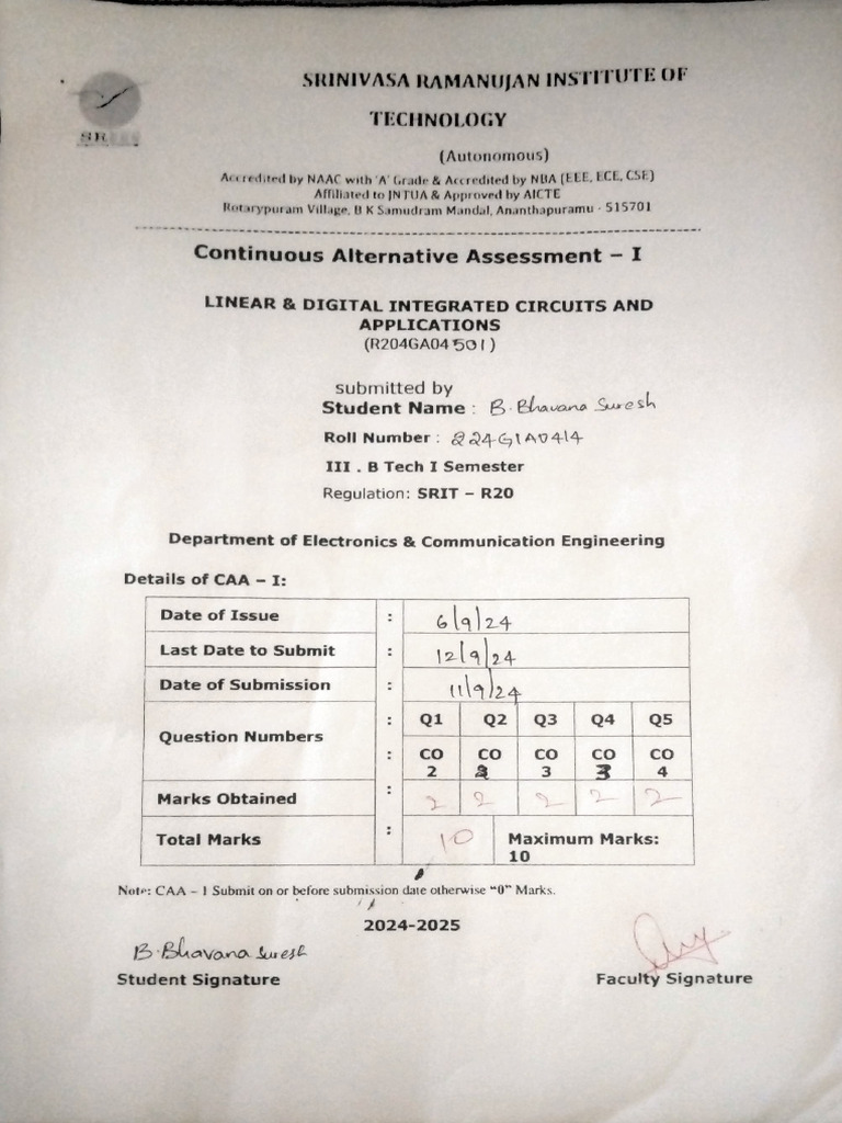 LDICA CAA-1 | PDF | Computer Engineering