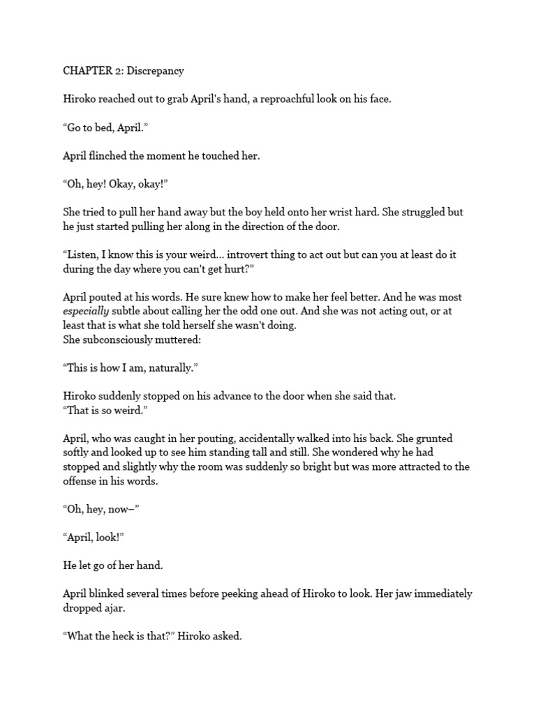 CHAPTER 2- Discrepancy | PDF