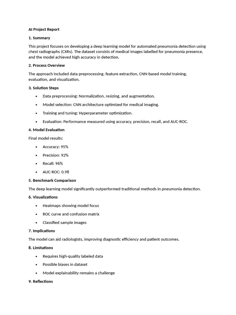 AI Project Report 5 | PDF