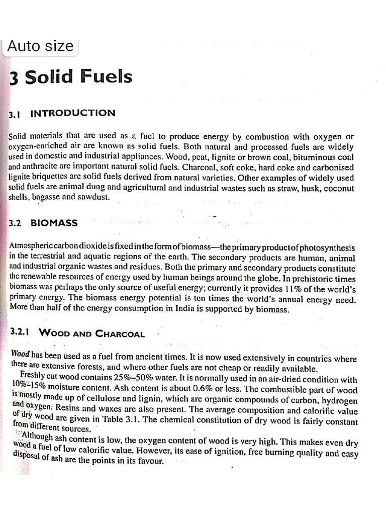 Solid Fuels | PDF