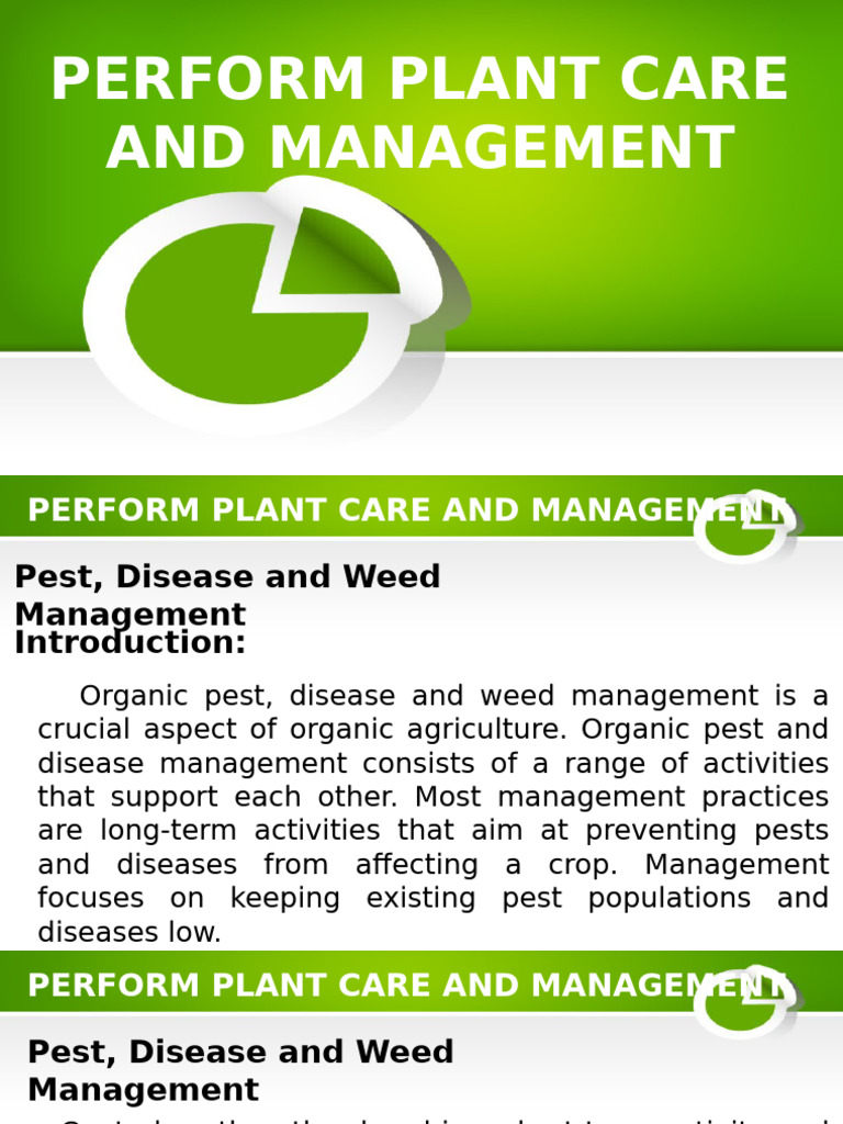 Organic Pest Management Guide | PDF | Crop Rotation | Pest (Organism)