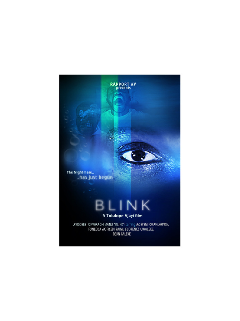 Blink Short Film | PDF