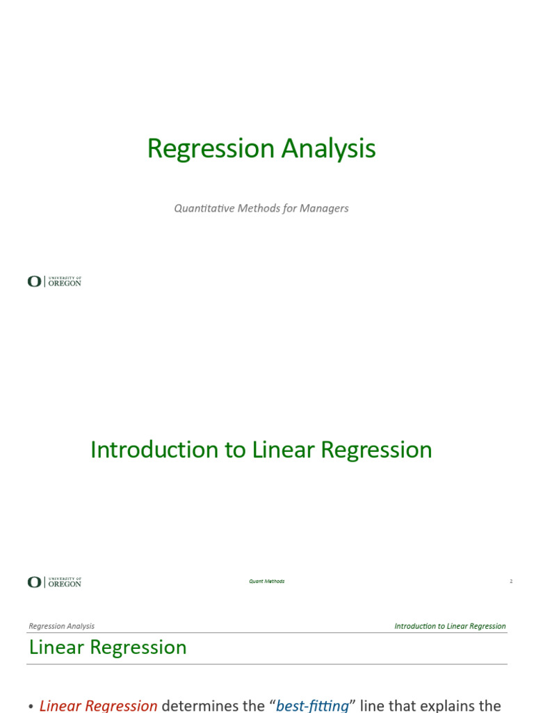 Regression Analysis | PDF | Regression Analysis | Linear Regression Regression Analysis | PDF | Regression Analysis | Linear Regression