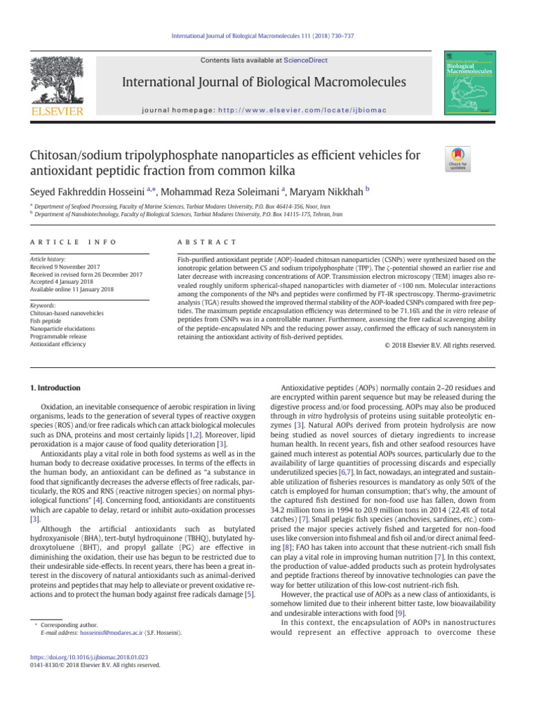 Chitosan-sodium-tripolyphosphate-nanoparticles-as-_2018_International-Journa | PDF | Amino Acid ...