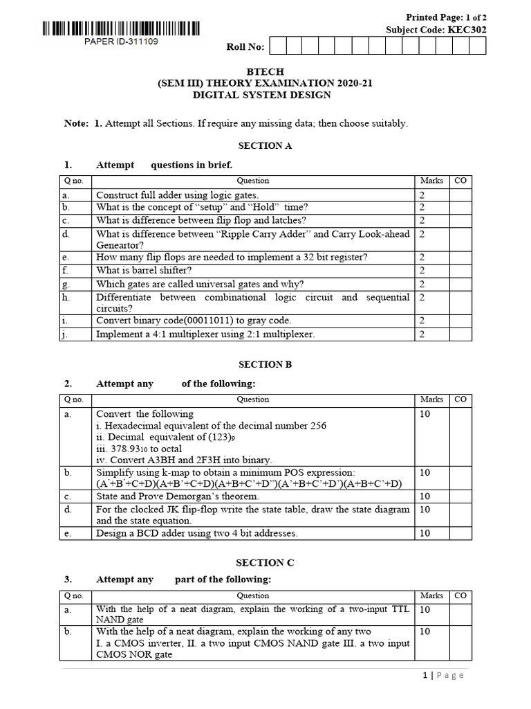Digital System Design | PDF | Logic Gate | Cmos
