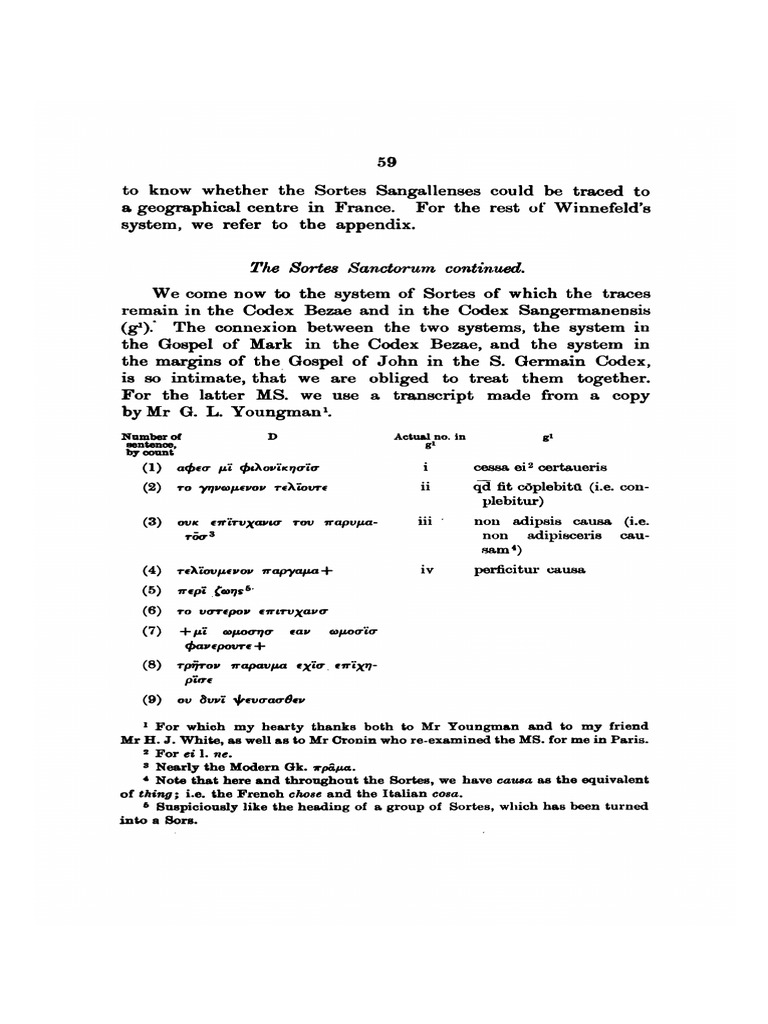 Harris, The Annotators of The Codex Bezae 59-74 | PDF