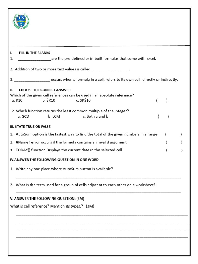CLASS7- CSC TERM2-WORKSHEETS (1) | PDF | Html Element | Mobile App