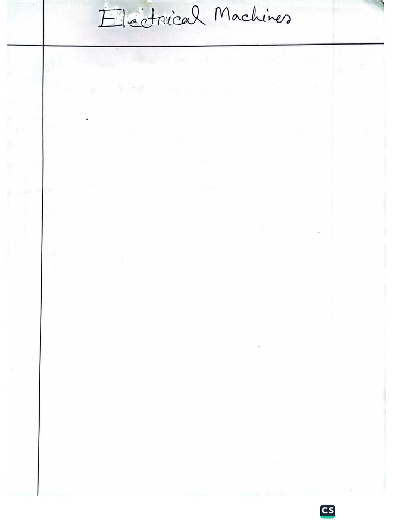 BCS EEE Electrical Machines QA Up To 40th BCS | PDF