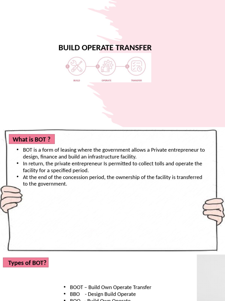 Build Operate Transfer | PDF | Risk | Net Present Value