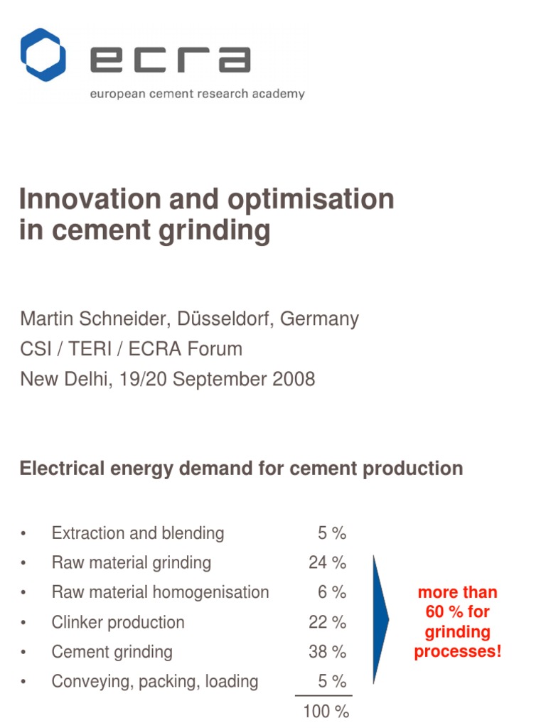 Grinding Technologies Pdf Mill Grinding Cement