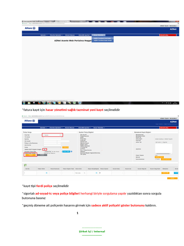 sağlık tazminat kayıt-sorgu demo (2) | PDF