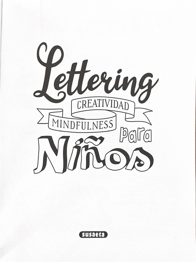 Lettering para niños | PDF