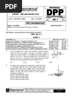 INPHO Question Paper 04-02-2024 | PDF | Ellipse | Orbit