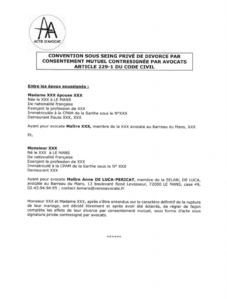 Convention DCM | PDF