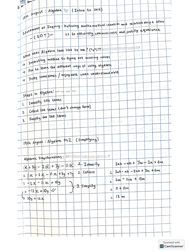 Algebra - Solving Equations | PDF