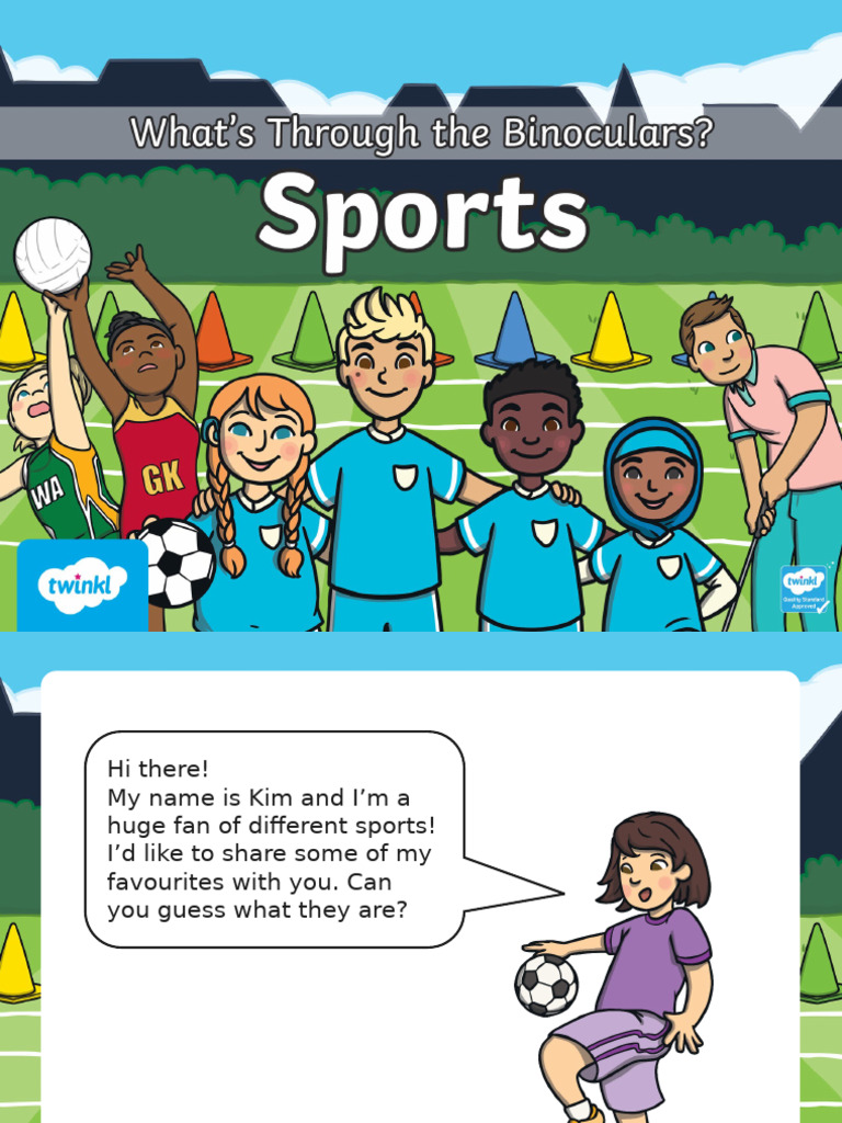 Fun Sports Guessing Game for Kids | PDF
