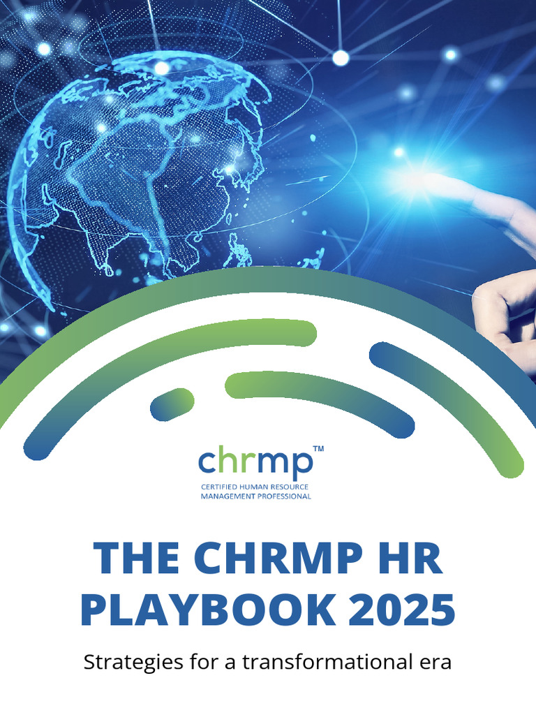 The CHRMP HR Playbook 2025 1 | PDF | Artificial Intelligence | Intelligence (AI) & Semantics