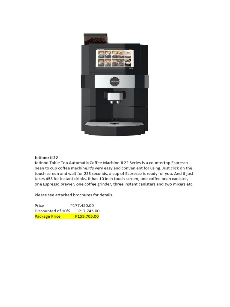 Jetinno jl22.pdf Pricing | PDF