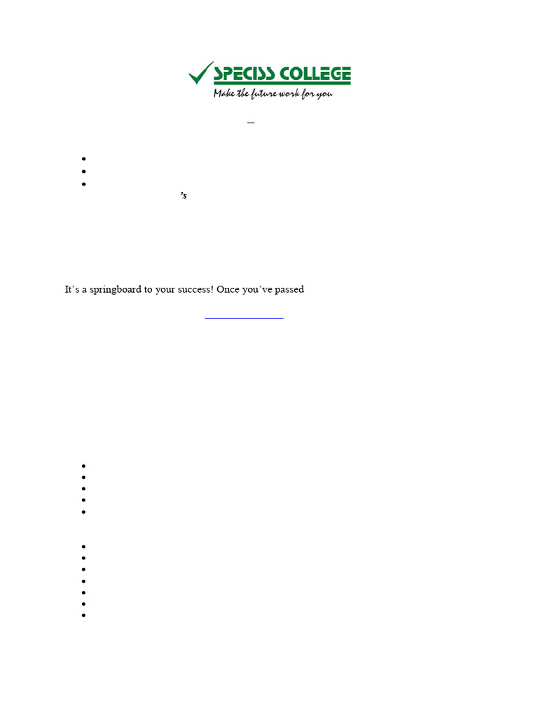 NCC Edu Business Diploma 2024 | PDF