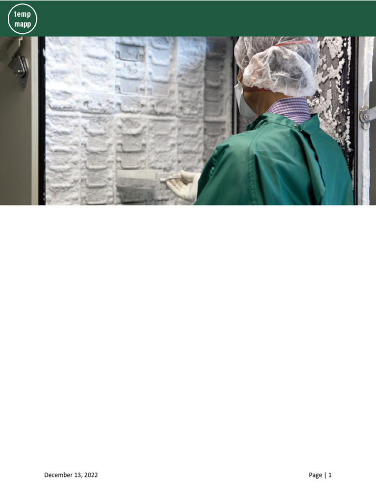 Temperature Mapping Guidance and Best Practices White Paper | PDF ...