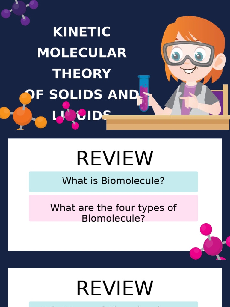 Kinetic Molecular Theory Overview | PDF | Chemical Bond | Ionic Bonding