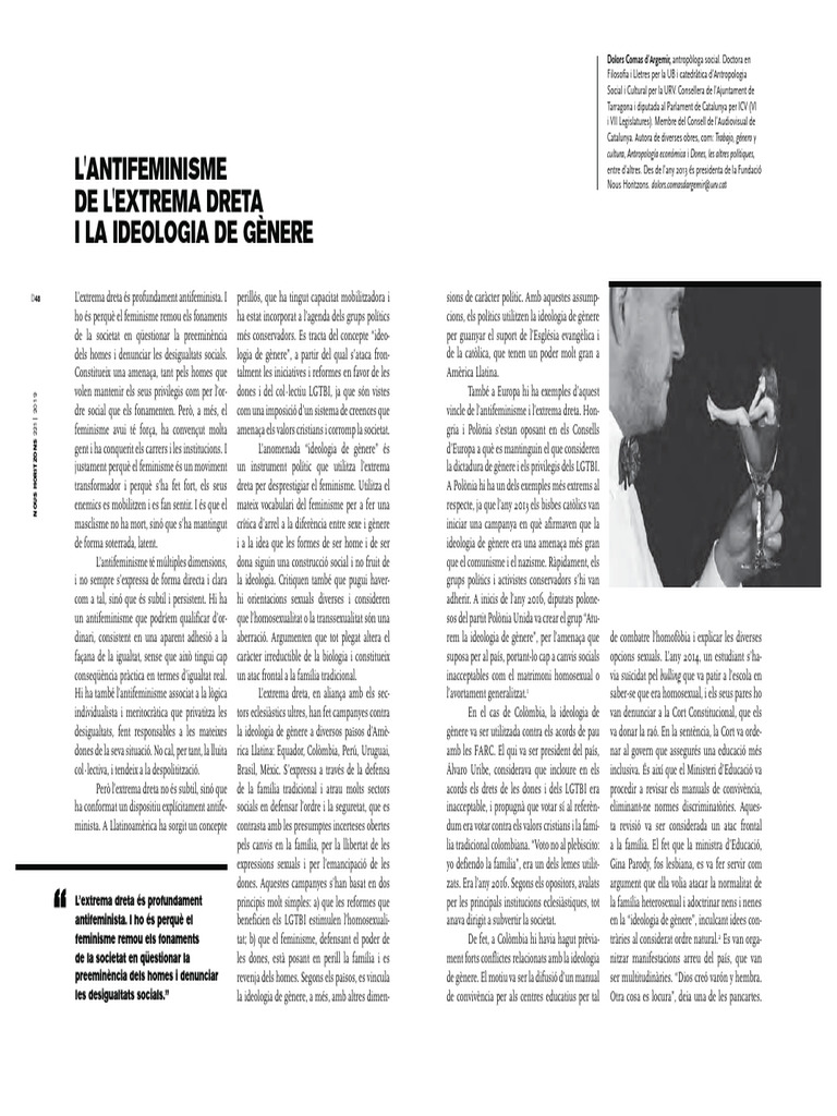 06 Comas Dargemir (2019) - Extrema Dreta I Antifeminisme | PDF