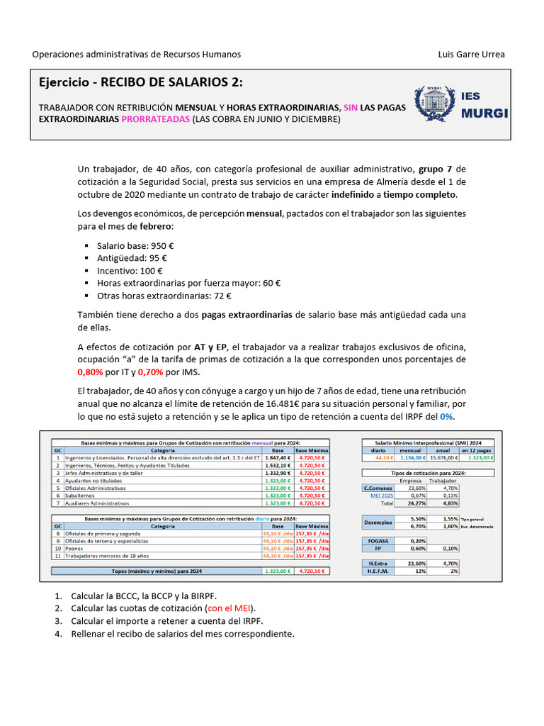 Ejercicio 2 (1) | PDF