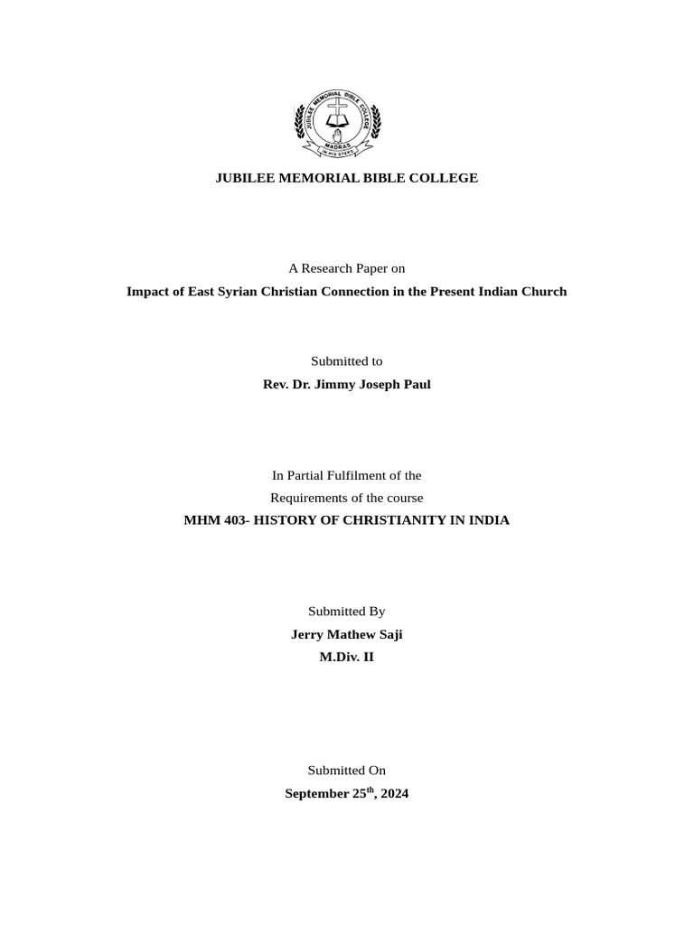 Research Paper | PDF | Eucharist | Catholic Church