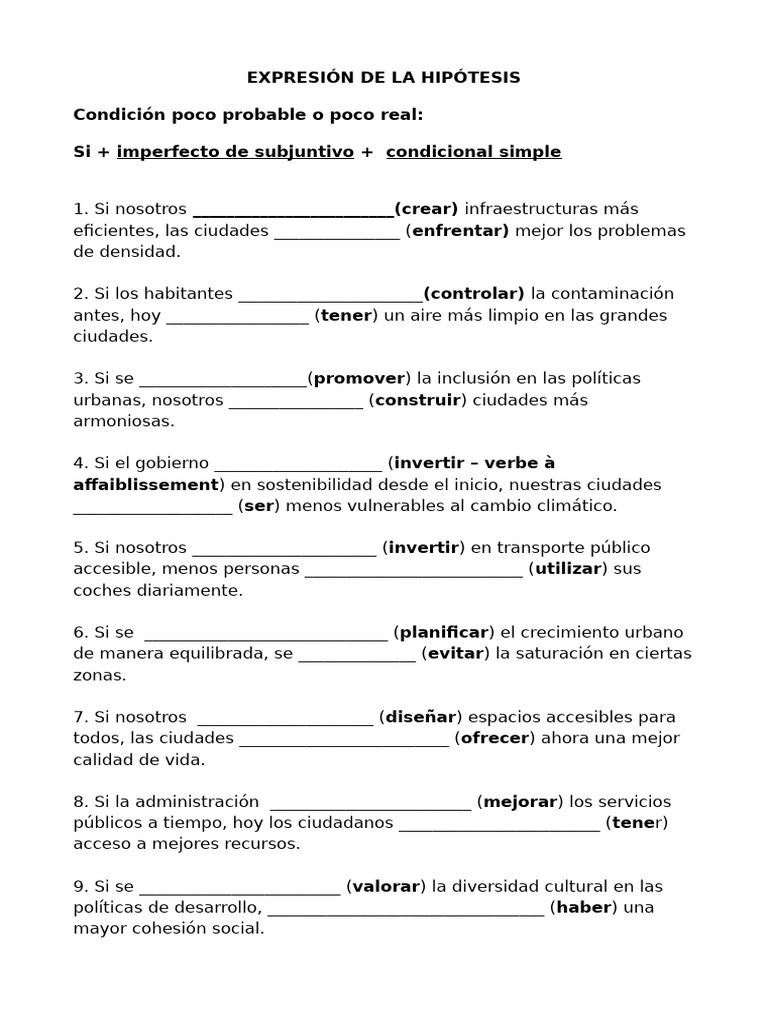 6. Ejercicio Expresión de La Hipótesis | PDF