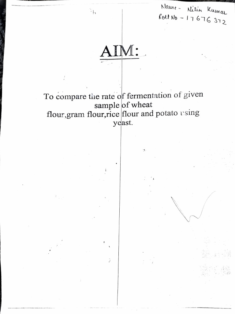 Class 12th B Panipat House Chemistry Project | PDF | Fermentation In ...