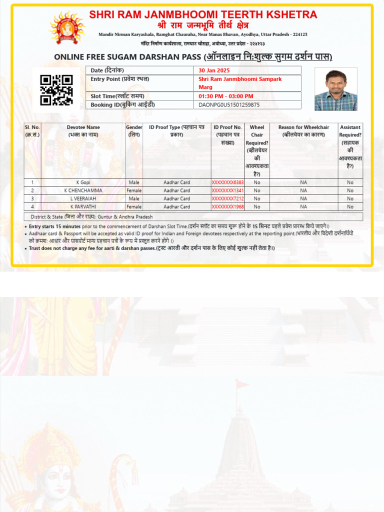 Ayodhya Darshan | PDF