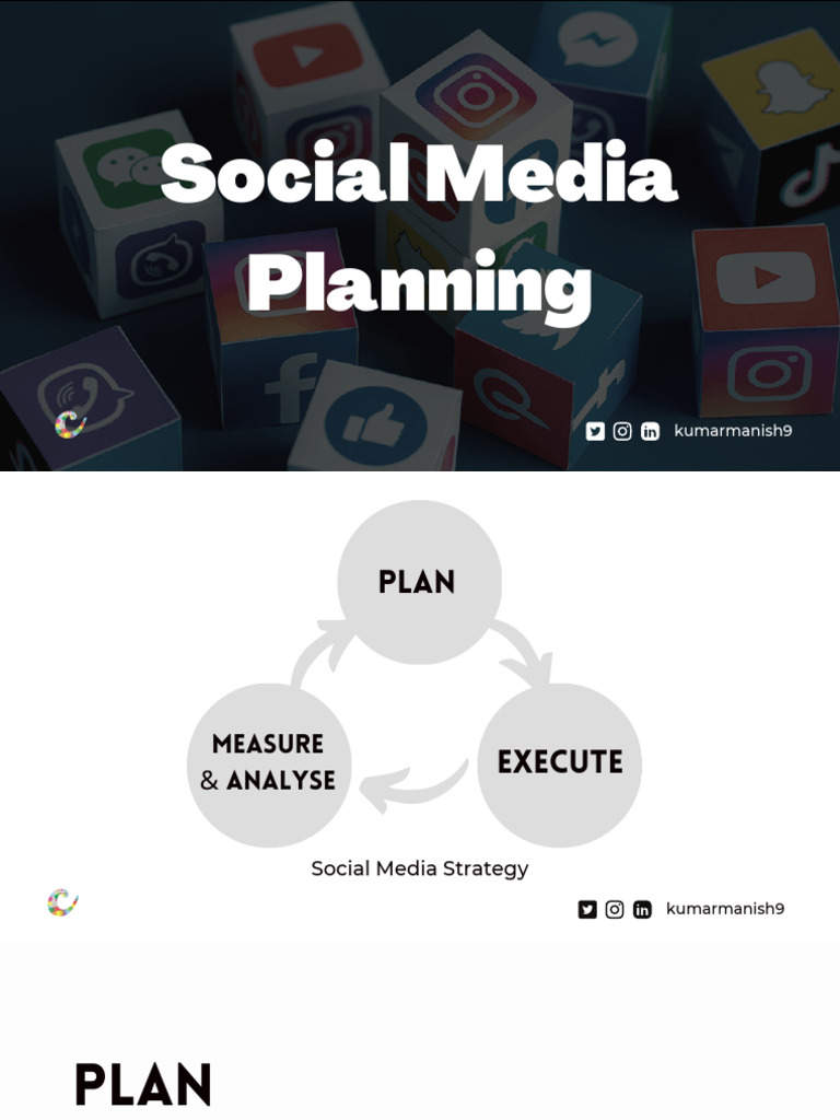 Social Media Planning | PDF
