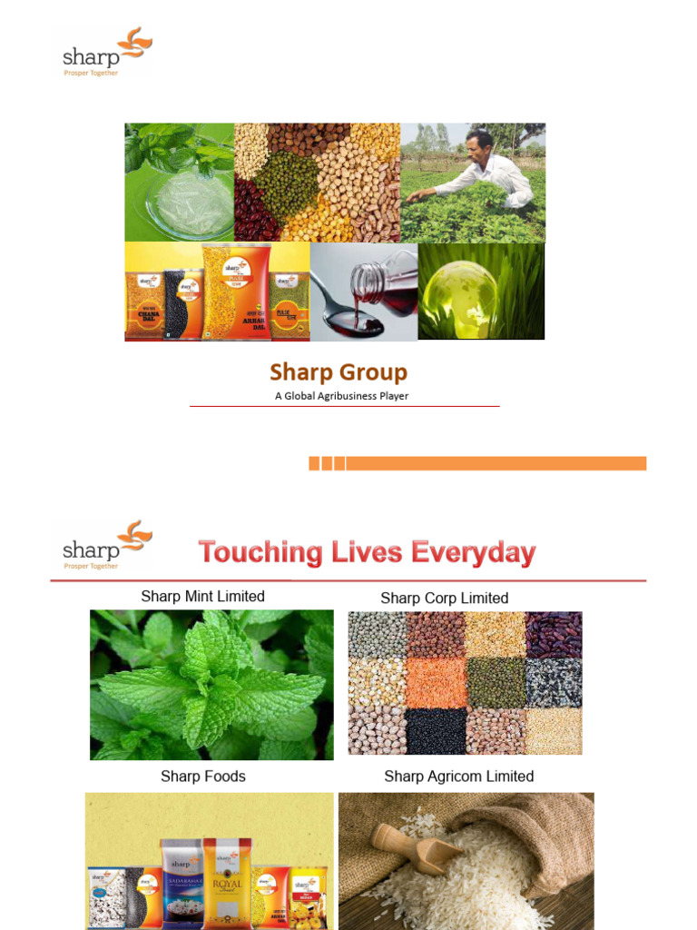 Sharp Mint Limited: Global Mint Leader | PDF | Mentha