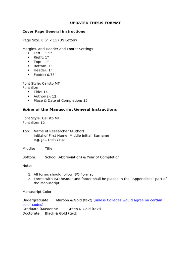 Thesis Manuscript Format | PDF | Thesis | Abstract (Summary)