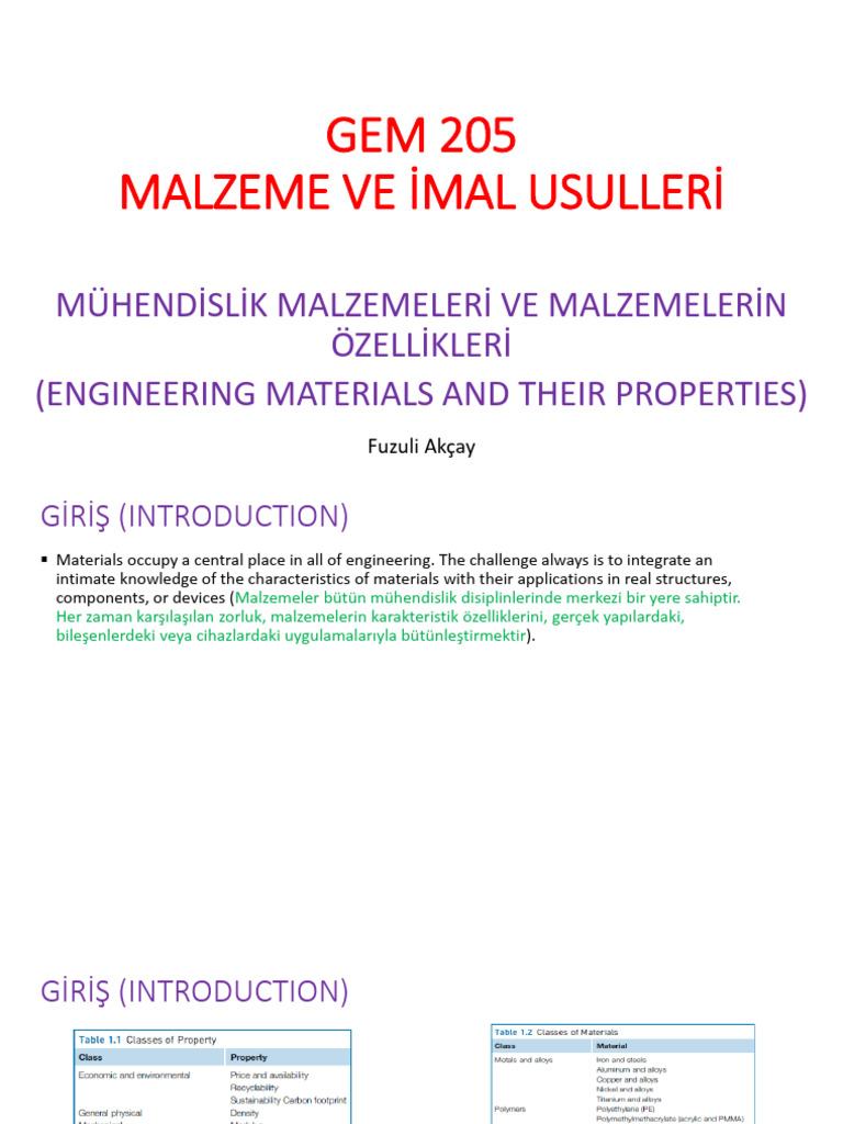 Bölüm 1 Sunum | PDF