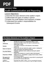 EOM, KAM, and MURGC in Audit Reports | PDF | Auditor's Report | Justice