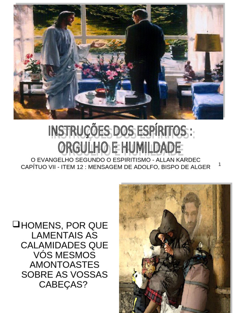 Orgulho e Humildade no Evangelho | PDF | Jesus | Tempo