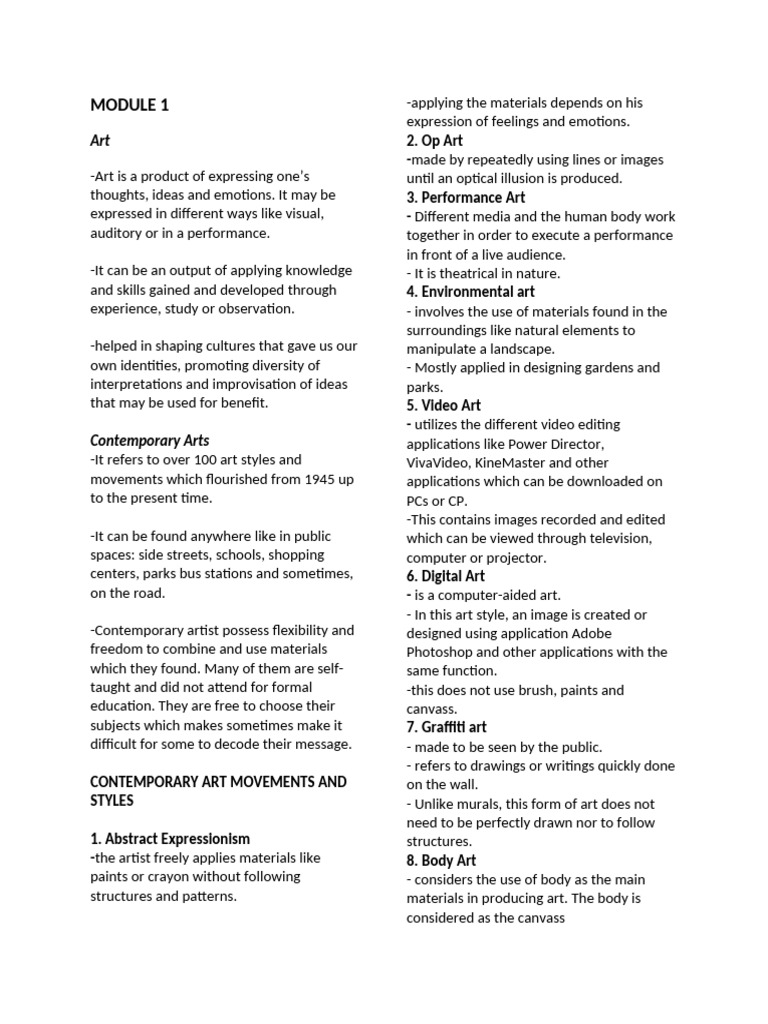 contemp-reviewer | PDF | The Arts | Paintings