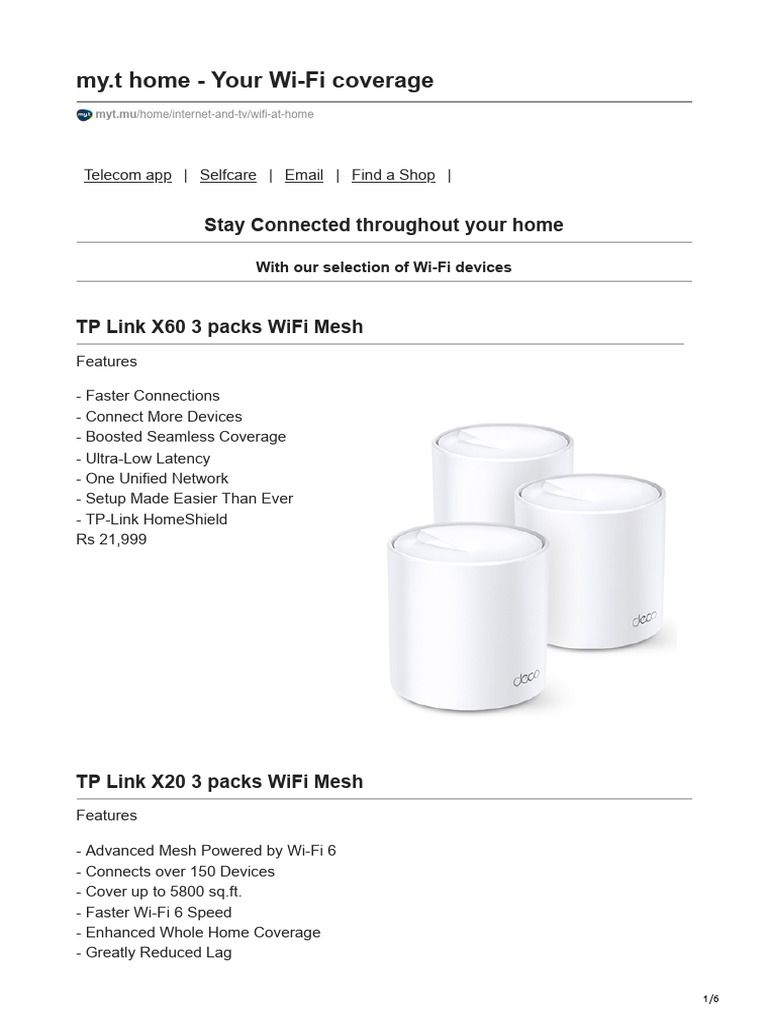 Home Wi-Fi Solutions Guide | PDF | Wi Fi | Computer Hardware
