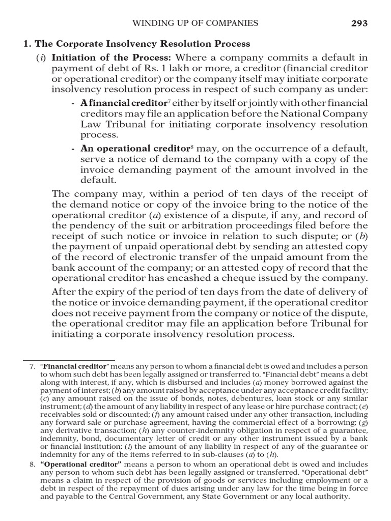 Winding up of Companies | PDF | Liquidation | Bankruptcy