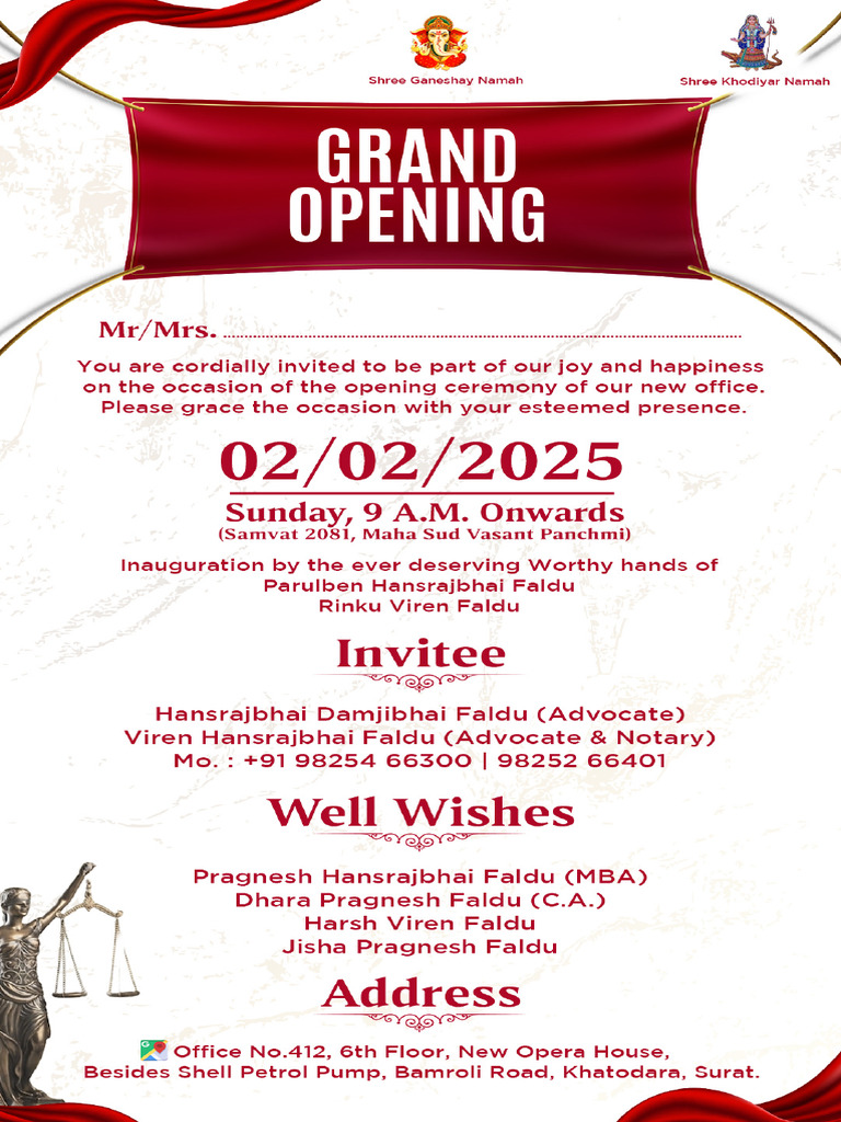 Grand Opening | PDF